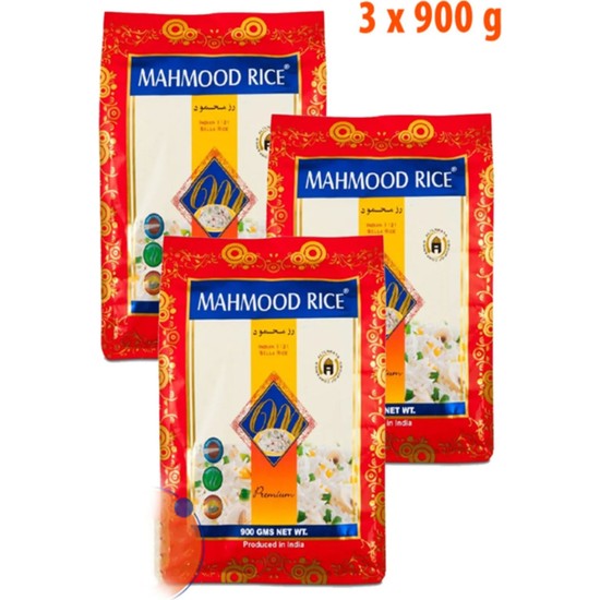 Mahmood Rice Mahmood Mahmood Rice Basmati Pirinç 900 gr x 3 Fiyatı