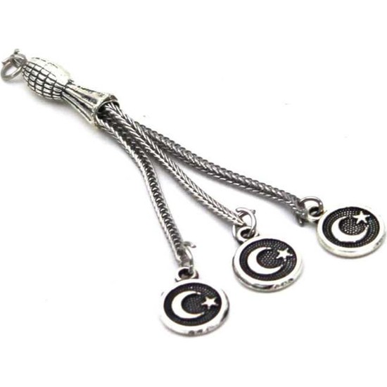 Pigado 3 Sıra Metal Ayyıldız Figürlü Tesbih Püskülü Fiyatı