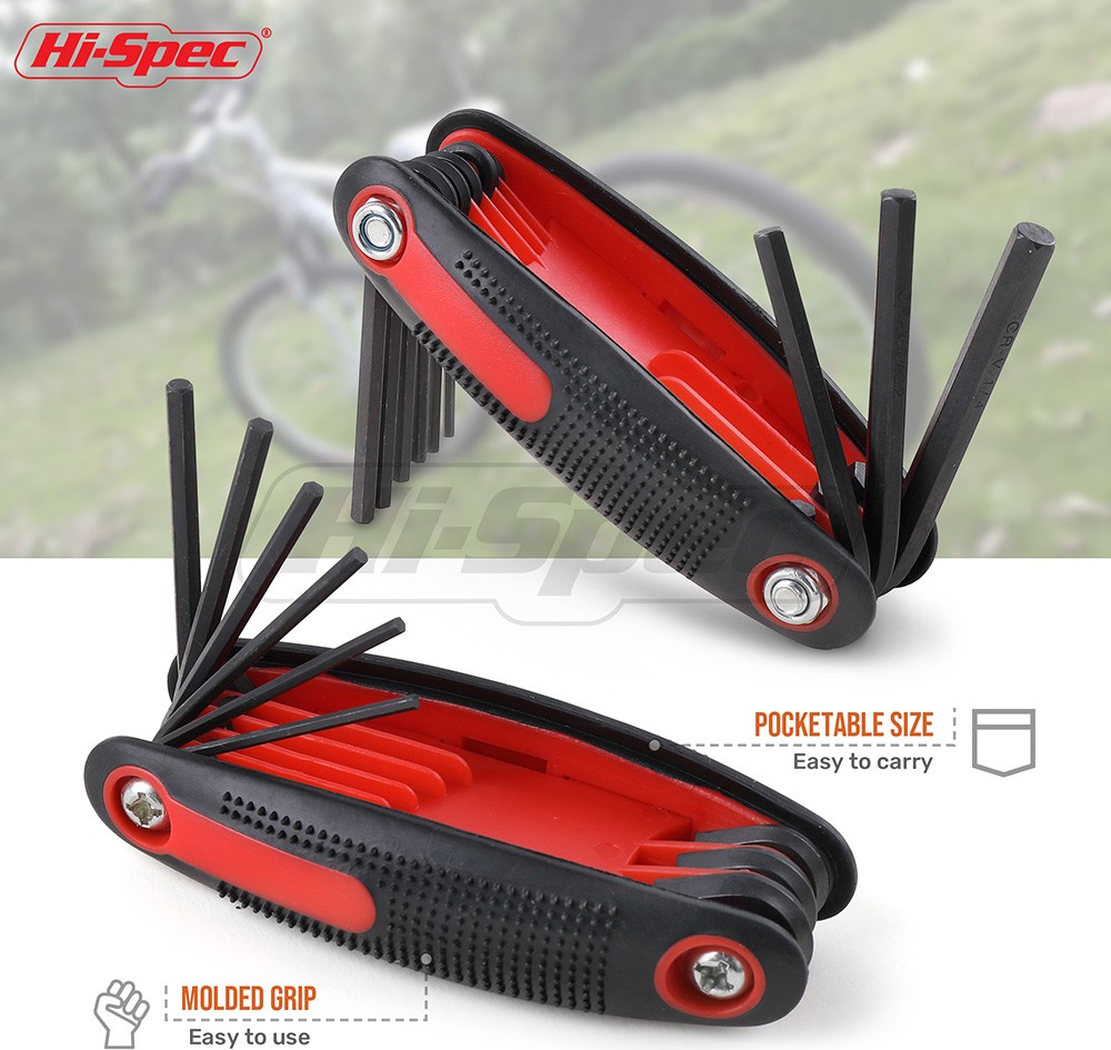 Coco Mall Katlanır Altıgen Anahtar Seti Metrik Anahtar (Yurt Fiyatı