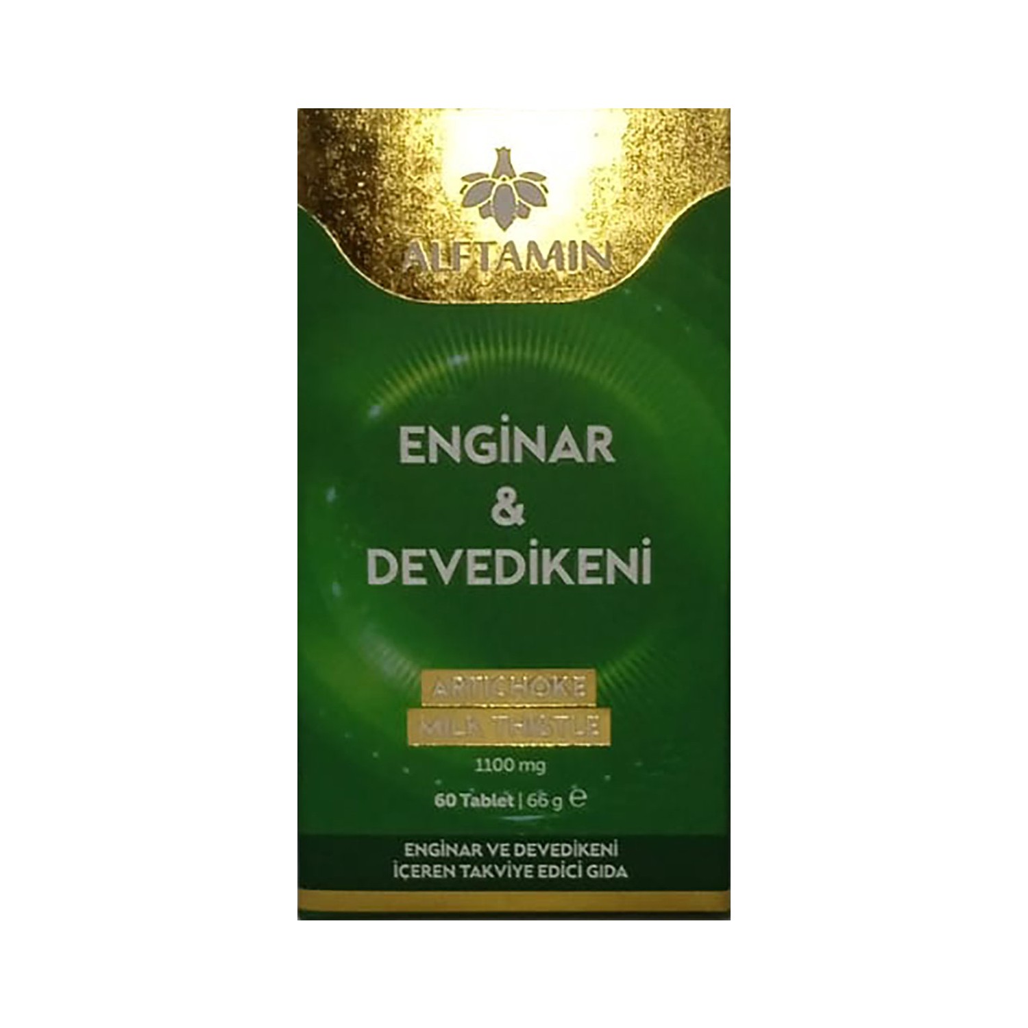 Aftamin Enginar & Devedikeni 1100 Mg 60 Tablet Fiyatı