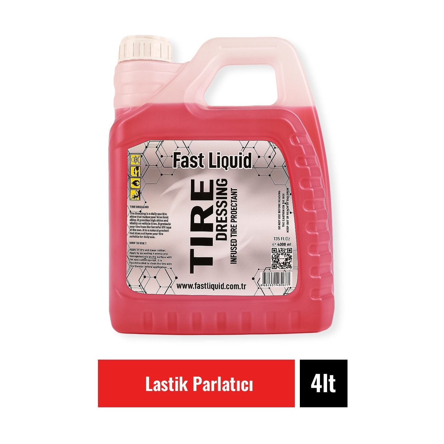 Fast Liquid Tıre Dressıng 4 Lt Lastik Parlatıcı Fiyatı