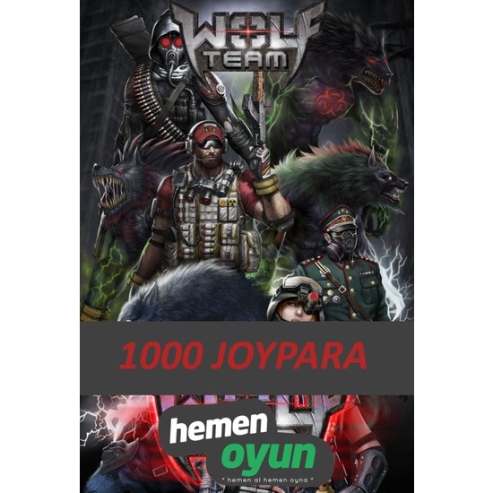 Joygame 1000 Joypara Jp - 350 Wolfteam Nakit Wolf Team Fiyatı
