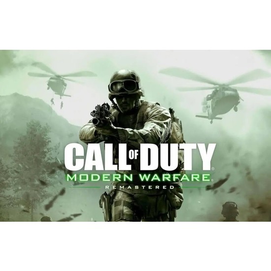Call Of Duty 4 Modern Warfare Remastered Oyun Ahşap Poster Fiyatı