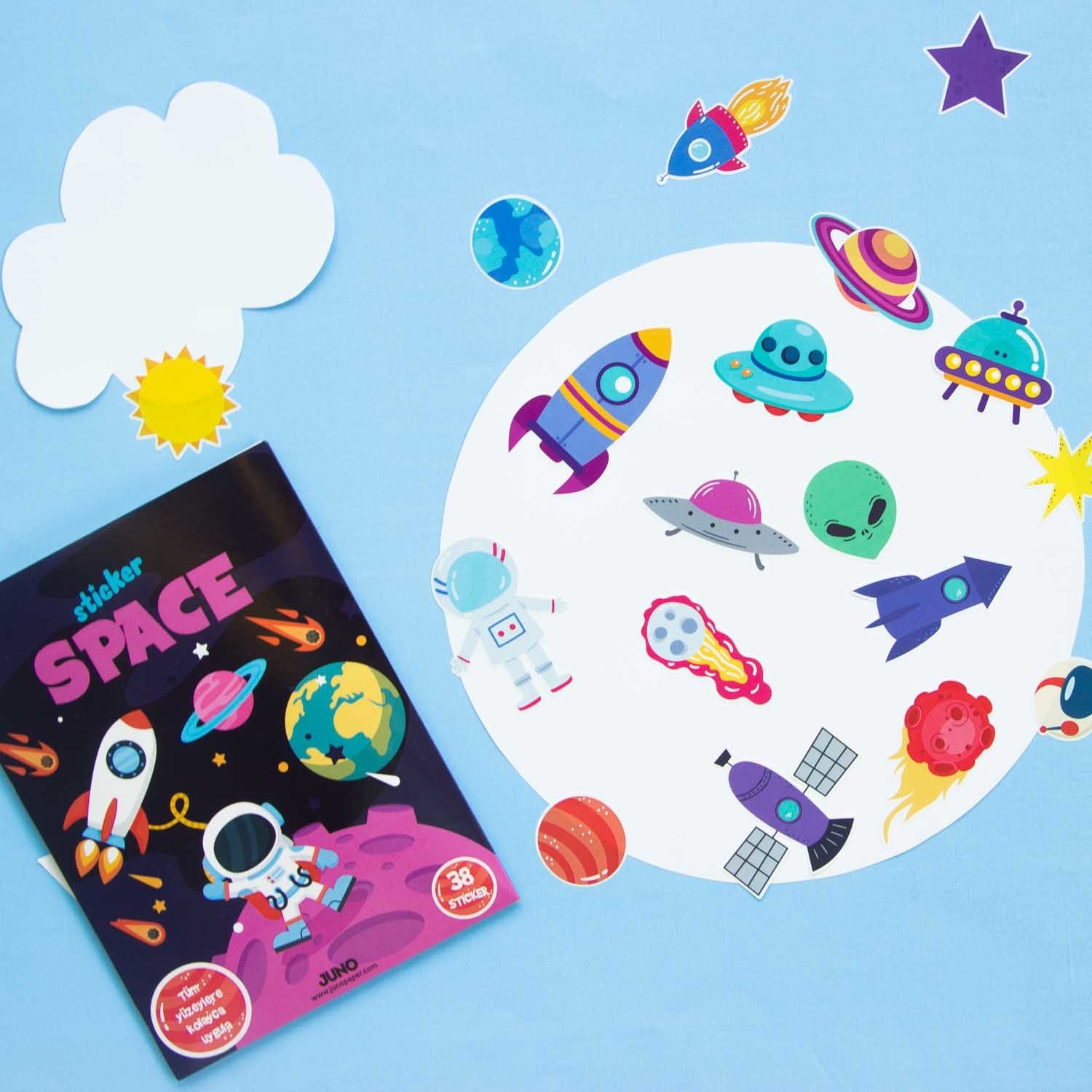 Juno Sticker Set - Space Fiyatı, Taksit Seçenekleri ile Satın Al
