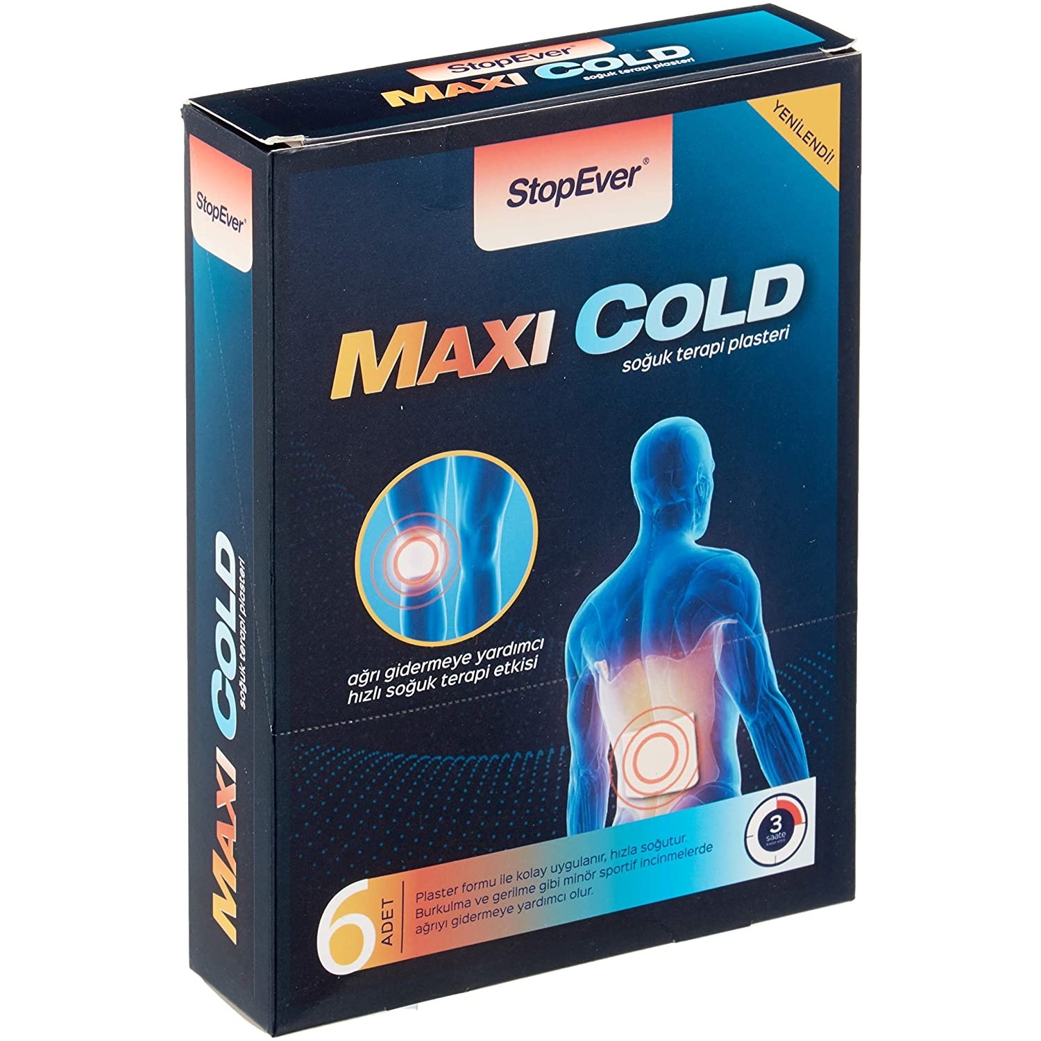 Stopever Maxi Cold Soğuk Terapi 6'lı Fiyatı - Taksit Seçenekleri