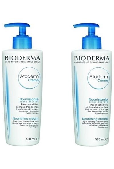 Bioderma Atoderm Cream 500 ml - 2 Adet Bioderma Atoderm Cream 500 ml - 2 Adet