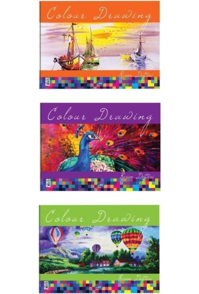 Umut Spiralli 15 Sayfa Resim Defteri 25 x 35 cm Umut Spiralli 15 Sayfa Resim Defteri 25 x 35 cm