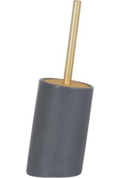 Acar Curve Seramik Gold Mat Metal Saplı Fırça - Gri