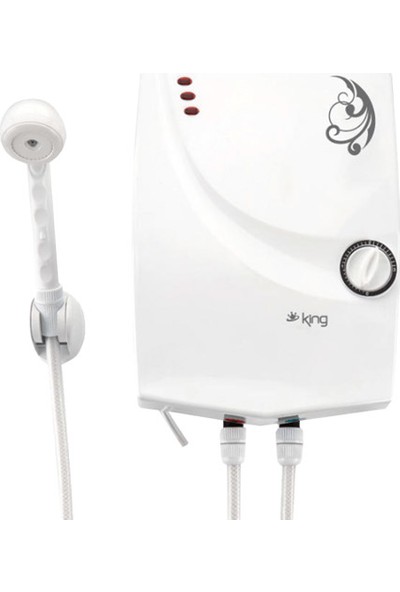 King K-7006 Elektrikli Şofben 3 Kademeli Isı Ayarlı 7000 W