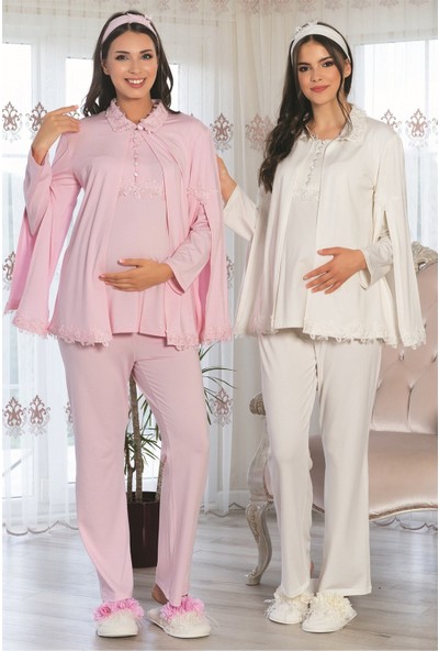 By Mecit 5104 Lohusa Pijama Takımı By Mecit 5104 Lohusa Pijama Takımı