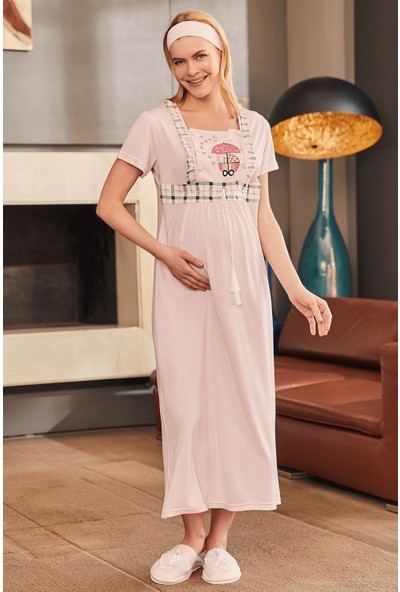 By Mecit 5208 Ekose Lohusa Gecelik By Mecit 5208 Ekose Lohusa Gecelik