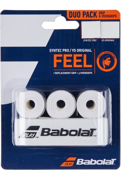 Babolat Syntec Pro Ana Grip+ 3'lü Vs Orıgınal Tenis Gribi