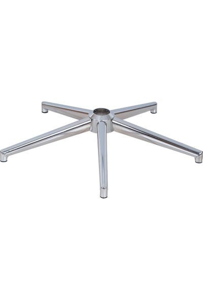 Decofis Krom Yıldız Ayak ve Tekerlekler