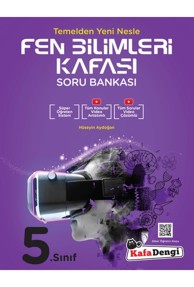 Kafa Dengi Yayınları 5.Sınıf Fen Bilimleri Kafası Soru Bankası (Tümü Video Çözümlü) Kafa Dengi Yayınları 5.Sınıf Fen Bilimleri Kafası Soru Bankası (Tümü Video Çözümlü)