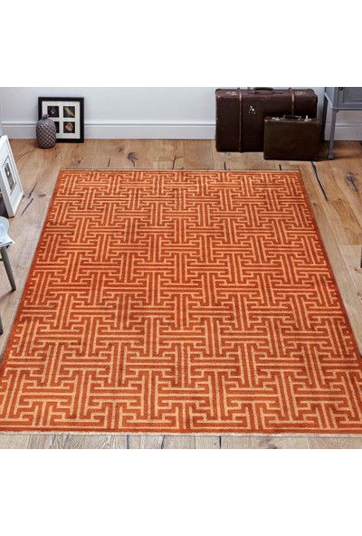 Halı Home Halı Sahara Koleksiyonu 604 Likör Saçaklı Halı 80 x 150 cm Halı Home Halı Sahara Koleksiyonu 604 Likör Saçaklı Halı 80 x 150 cm