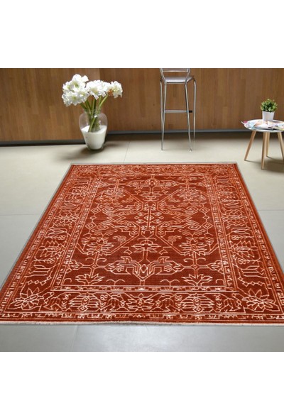 Halı Home Halı Hattuşa Koleksiyonu Ht-03 Tarçın Saçaklı Halı 80 x 150 cm Halı Home Halı Hattuşa Koleksiyonu Ht-03 Tarçın Saçaklı Halı 80 x 150 cm