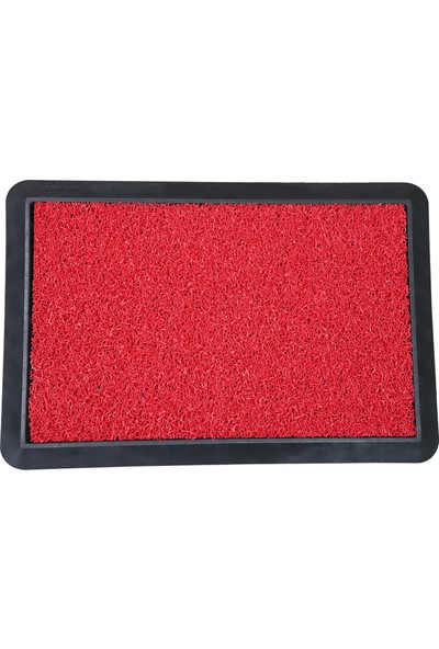 Hijyenik Ofis ve Ev Dezenfektan Havuzlu Paspas-Kırmızı