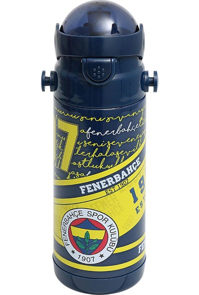 Frocx Fenerbahçe Erkek Çocuk Paslanmaz Çelik Matara Suluk 500 ml