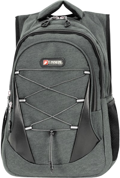 Waddell Örgülü Bağcıklı Ortapedik Sırt Çantası Gri