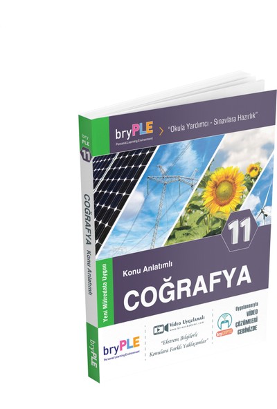 PLE 11.Sınıf Coğrafya Konu Anlatımlı PLE 11.Sınıf Coğrafya Konu Anlatımlı