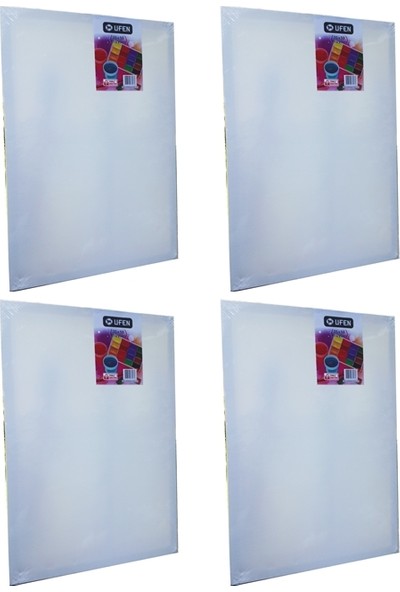 Ufen Beyaz Canvas Resim Tuvali 35 x 50 cm 4'lü Ufen Beyaz Canvas Resim Tuvali 35 x 50 cm 4'lü