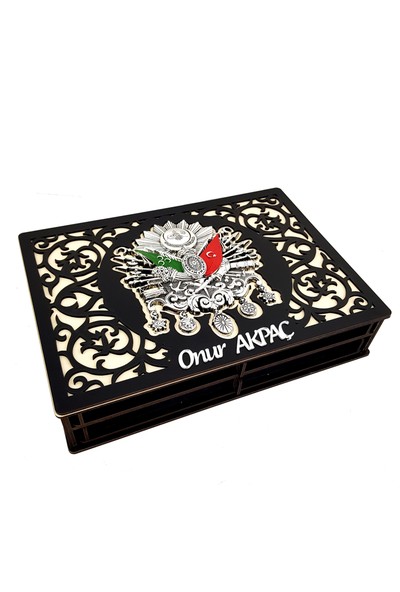 Hadihediye Osmanlı Tuğralı Tesbih Kutusu