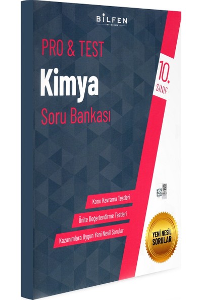 Bilfen Yayıncılık 10. Sınıf Pro&Test Kimya Soru Bankası Bilfen Yayıncılık 10. Sınıf Pro&Test Kimya Soru Bankası