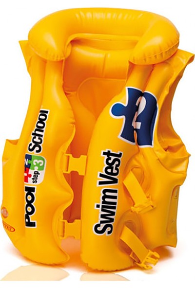 intex Yakalı Can Yeleği Sarı