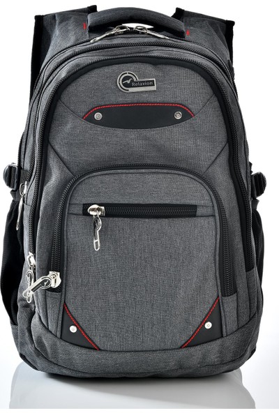 Relaxion 2225 Okul Sırt Çantası Gri Relaxion 2225 Okul Sırt Çantası Gri