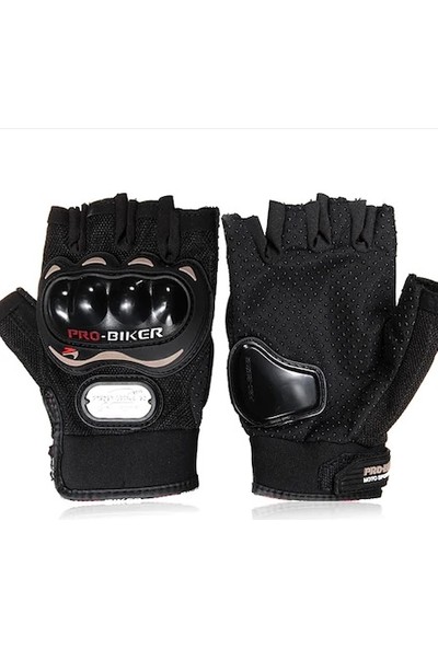 Probiker Motosiklet Eldiveni Korumalı Siyah 2xl