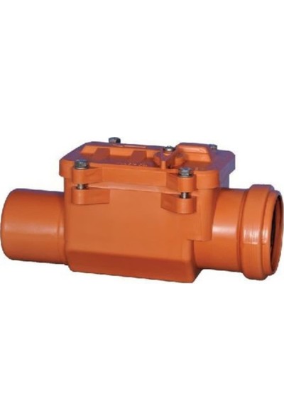 Apeks 100`Lük Pvc Çekvalf Atık Su Rögar Klapesi