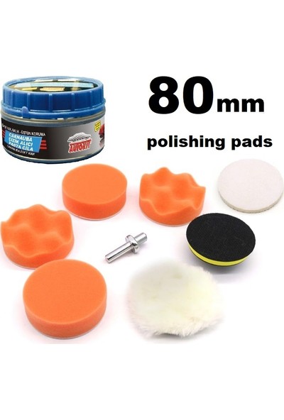 Depolife Oto Kaporta Boya Polisaj Seti Boya Cizik Giderici Matkap Takmalı Kir ÇıkAraç Temizlik Takımı