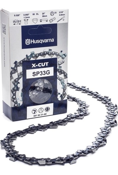 Husqvarna 3.25 X Cut 36 Diş Kesim Motoru Zinciri