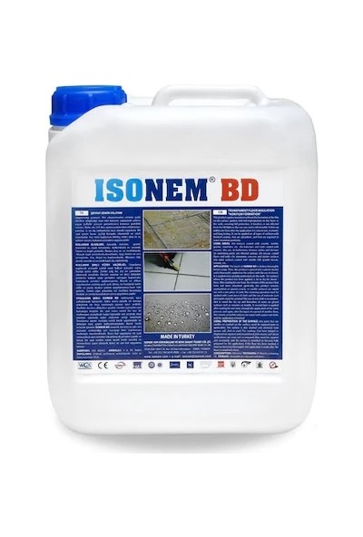 İsonem Bd Şeffaf Zemin Yalıtım 5 Kg - Doğal Görüntüyü Bozmayan İsonem Bd Şeffaf Zemin Yalıtım 5 Kg - Doğal Görüntüyü Bozmayan