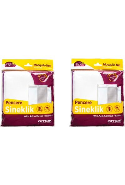 Omak Greenleaves 2 Li Paket Pencere Sinekliği 100X150 Cm Omak Greenleaves 2 Li Paket Pencere Sinekliği 100X150 Cm