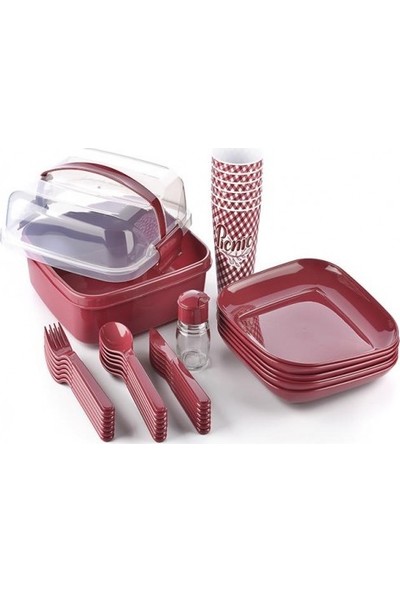 Titiz Pıknık Setı 6 Lı Set 32 Parca Ap-9146