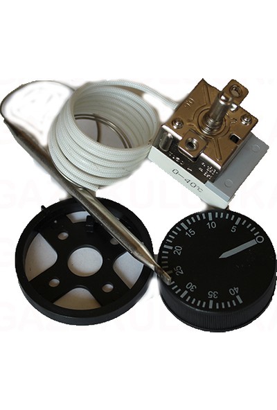 Wd Gazlı Termostat 0-40 Kabin Kümes Isı Dengeleyici Termostat