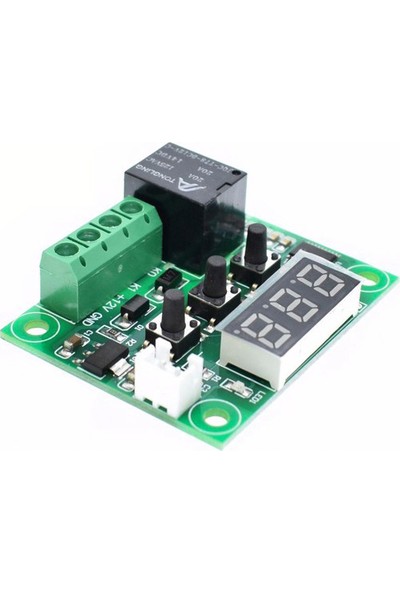 Wd W1209 Röle Çıkışlı Dijital Termostat Sıcaklık Kontrol Kartı