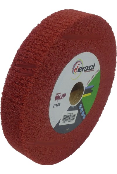 Yıldırım Cila Keçesi Gümüş Sarı Parlatıcı 165Lik Polisaj Kırmızı Mop