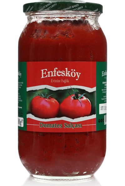 Enfesköy Domates Salçası Doğal, Katkısız, Ev Yapımı (36 Briks) 1 kg