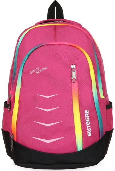 Entegre 9837 İç Bölmeli Pembe Sırt Çantası - Günlük / Ortaokul / Lise Entegre 9837 İç Bölmeli Pembe Sırt Çantası - Günlük / Ortaokul / Lise