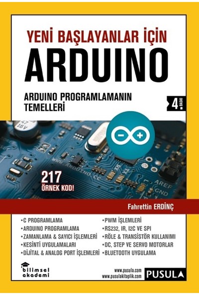 Yeni Başlayanlar için Arduino - Fahrettin Erdinç Yeni Başlayanlar için Arduino - Fahrettin Erdinç