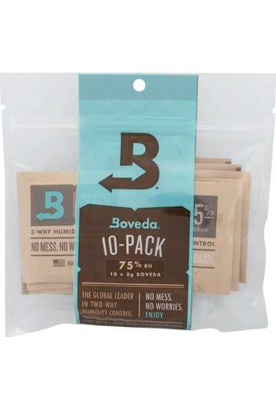 Boveda 10'lu Paket - 75% Nem 8 gr