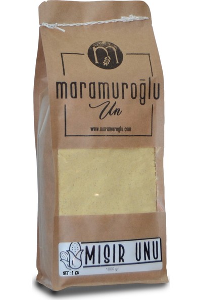 Maramuroğlu Katkısız Taş Değirmen Mısır Unu - 1 kg Maramuroğlu Katkısız Taş Değirmen Mısır Unu - 1 kg