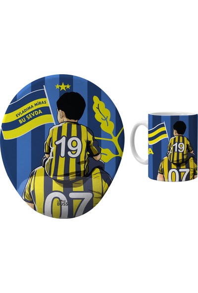Flipped 1907 Miras Sevda Kupa Bardak ve Mousepad Seti Flipped 1907 Miras Sevda Kupa Bardak ve Mousepad Seti