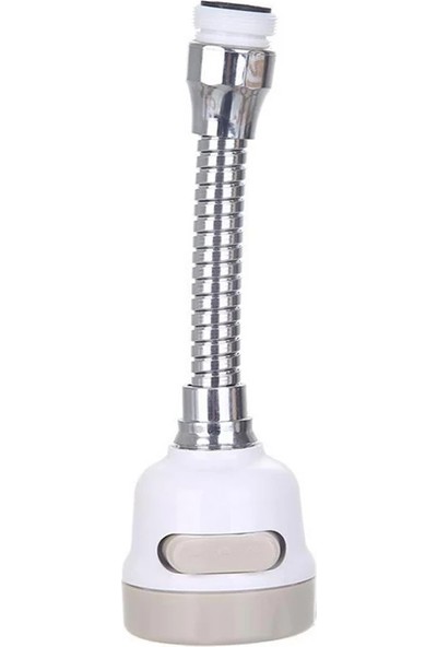 Kyrotech Hortumlu Musluk Başlığı Musluk Ucu 360 Derece 3 Fonksiyonlu Kyrotech Hortumlu Musluk Başlığı Musluk Ucu 360 Derece 3 Fonksiyonlu