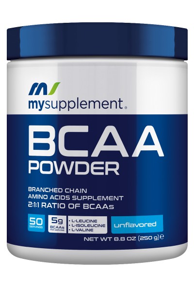 Mysupplement Bcaa Powder Aromasız 250 gr Mysupplement Bcaa Powder Aromasız 250 gr