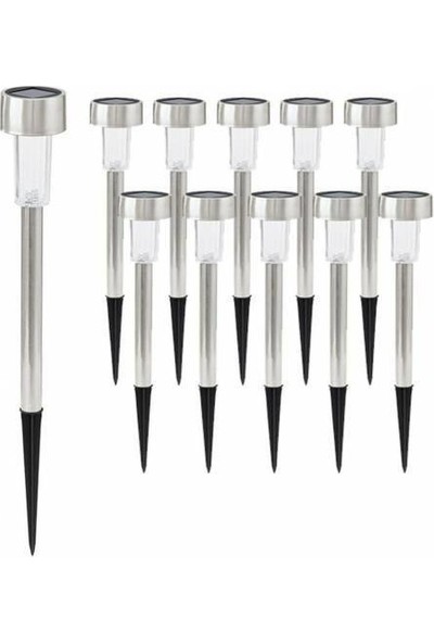 Green Güneş Enerjili Aydınlatma Solar Lamba Bahçe Aydınlatması 10'lu