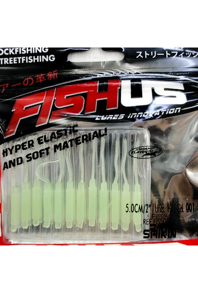 Fishus Soft Yem 5 cm FISS-0501 (12'li) Fishus Soft Yem 5 cm FISS-0501 (12'li)