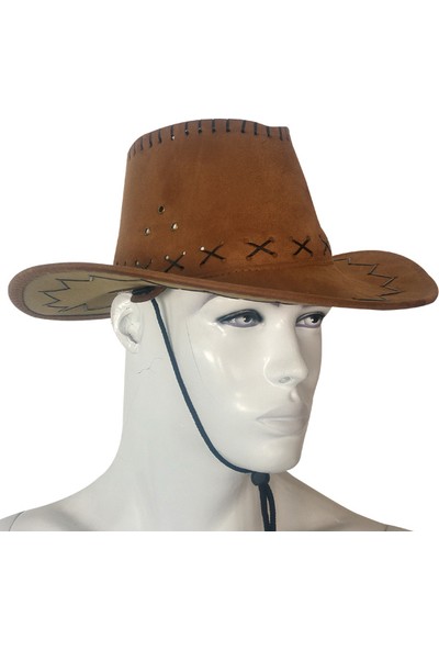 Hg 200 Kovboy Şapka Açık Kahve